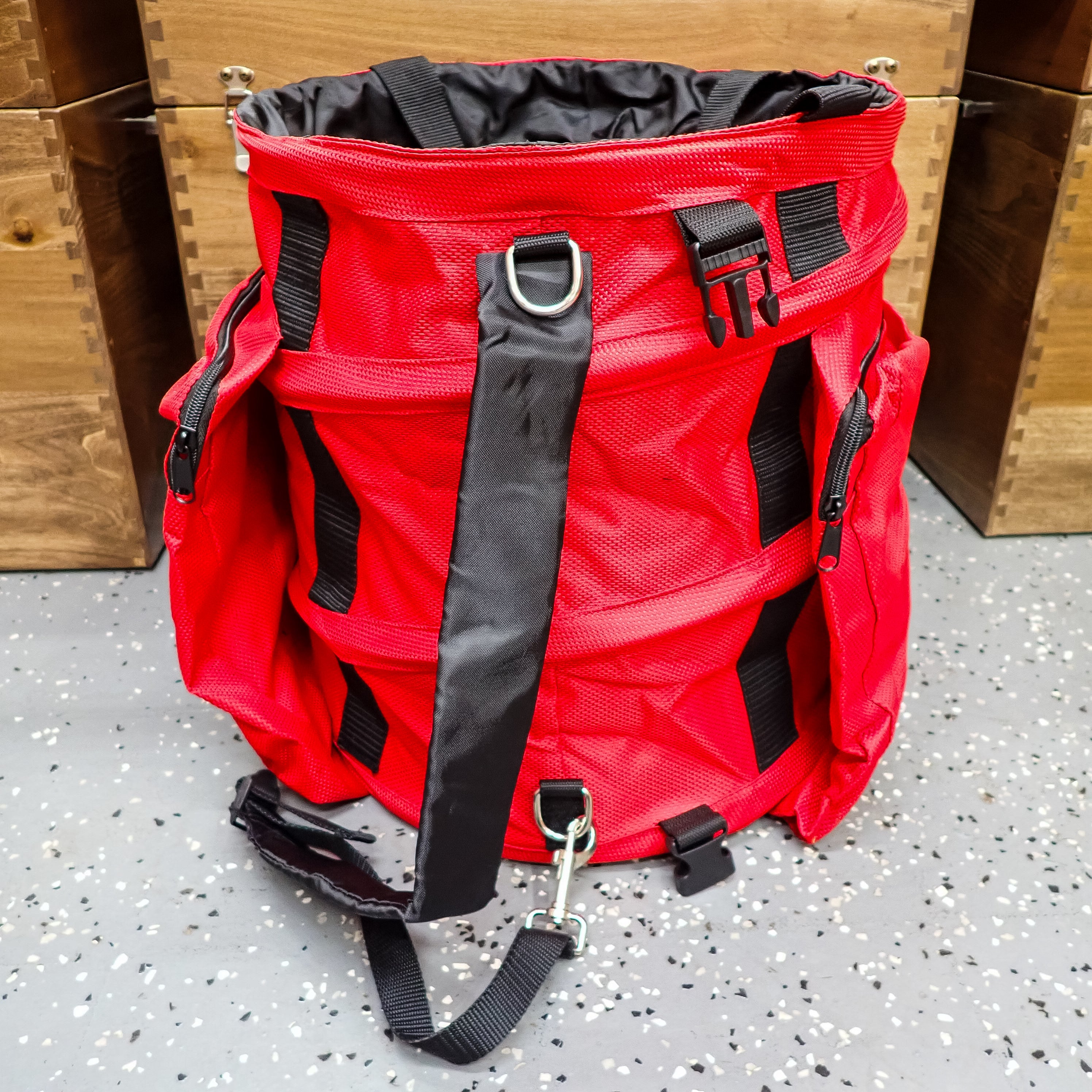 FORESTER LARGE COLLAPSIBLE ARBORIST BULL ROPE BAG - Saw Salvage