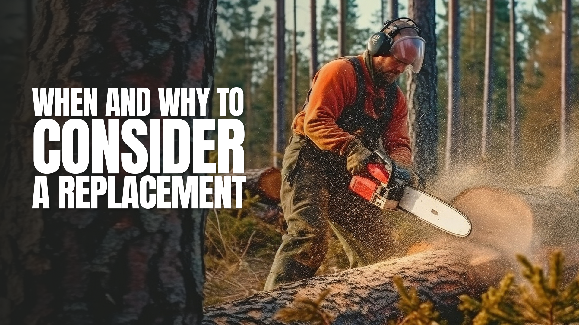 When To Consider a Replacement For Chainsaw Bar - Saw Salvage - Saw Salvage