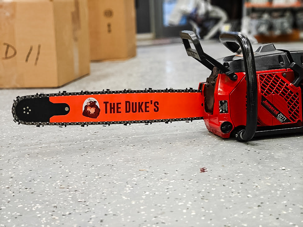 THE DUKE'S PROFESSIONAL ALLOY CHAINSAW BAR -- REPLACEABLE SPROCKET TIP ...