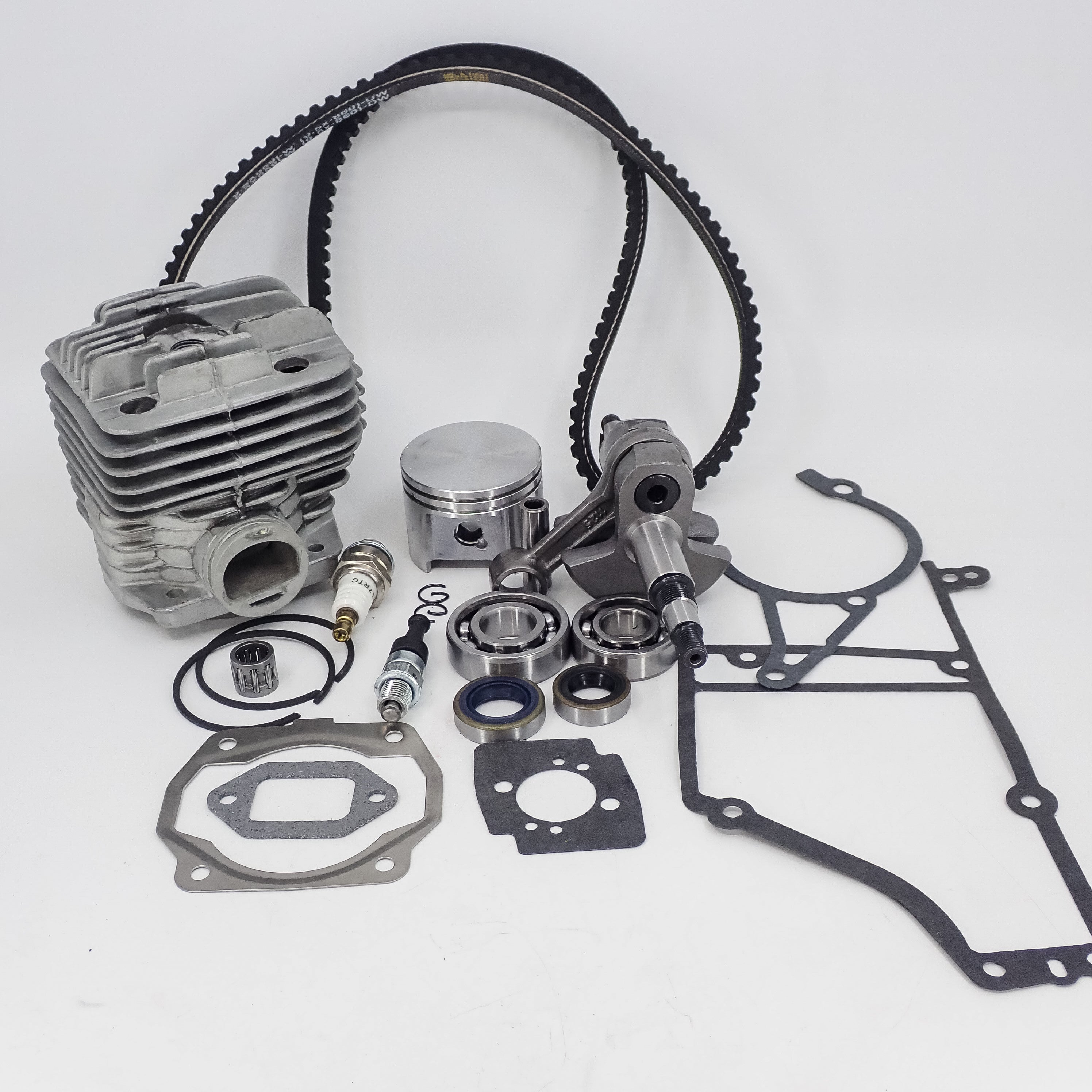 DUKE'S ENGINE REBUILD SET FITS STIHL TS400, CYLINDER, CRANKSHAFT, BEAR ...
