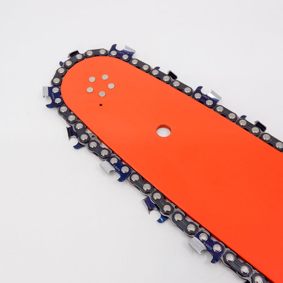 THE DUKE'S BAR AND FULL CHISEL HARD CHROME CHAIN COMBO - Saw Salvage