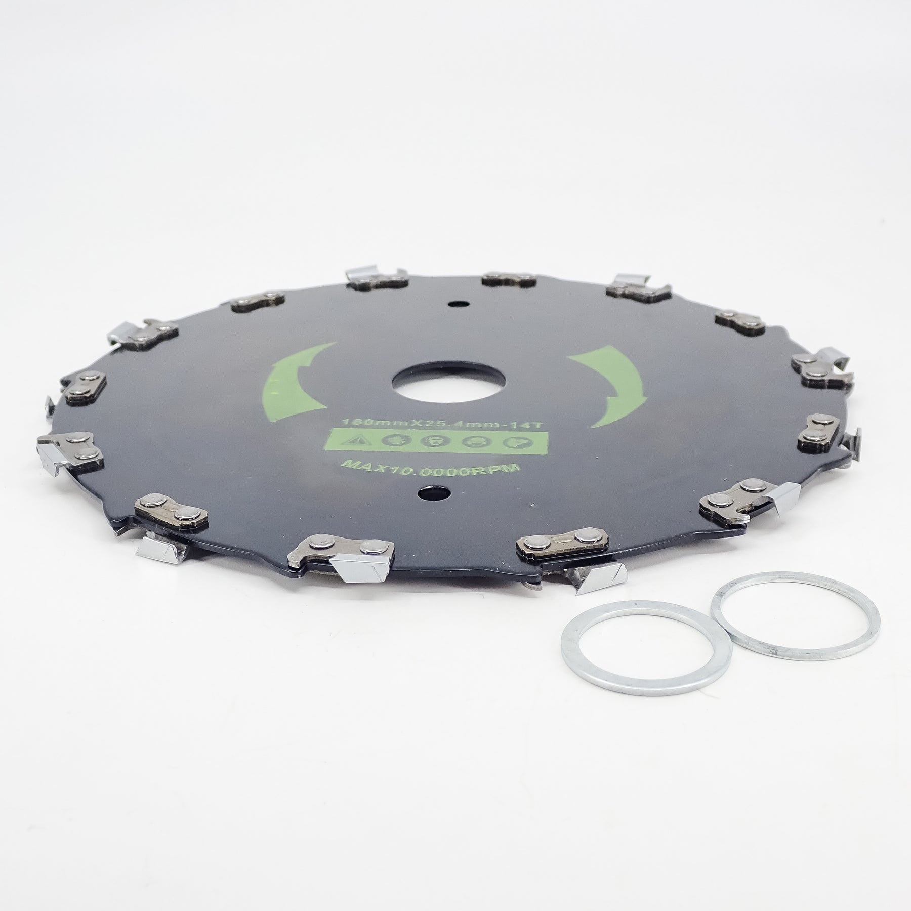 THE DUKE'S 7" CHAINSAW TRIMMER BRUSHCUTTER BLADE 22MM/25MM ARBOR SIZE ...