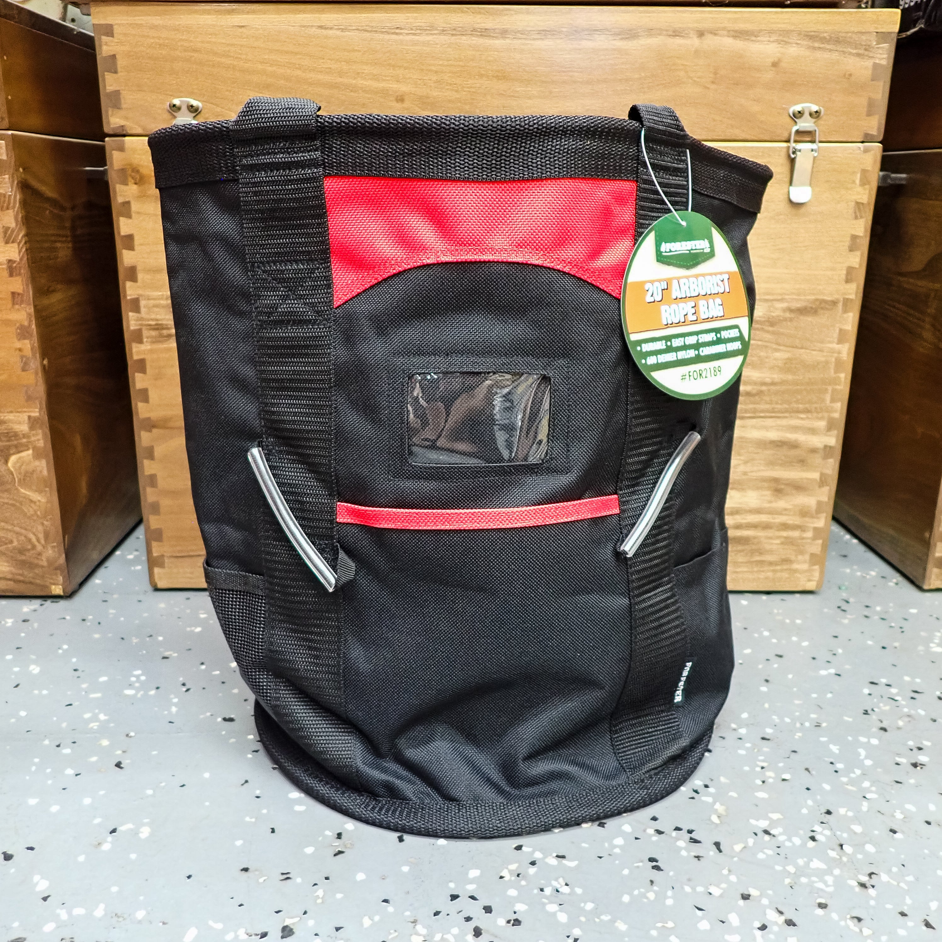 FORESTER 20" LARGE ARBORIST ROPE BAG - Saw Salvage