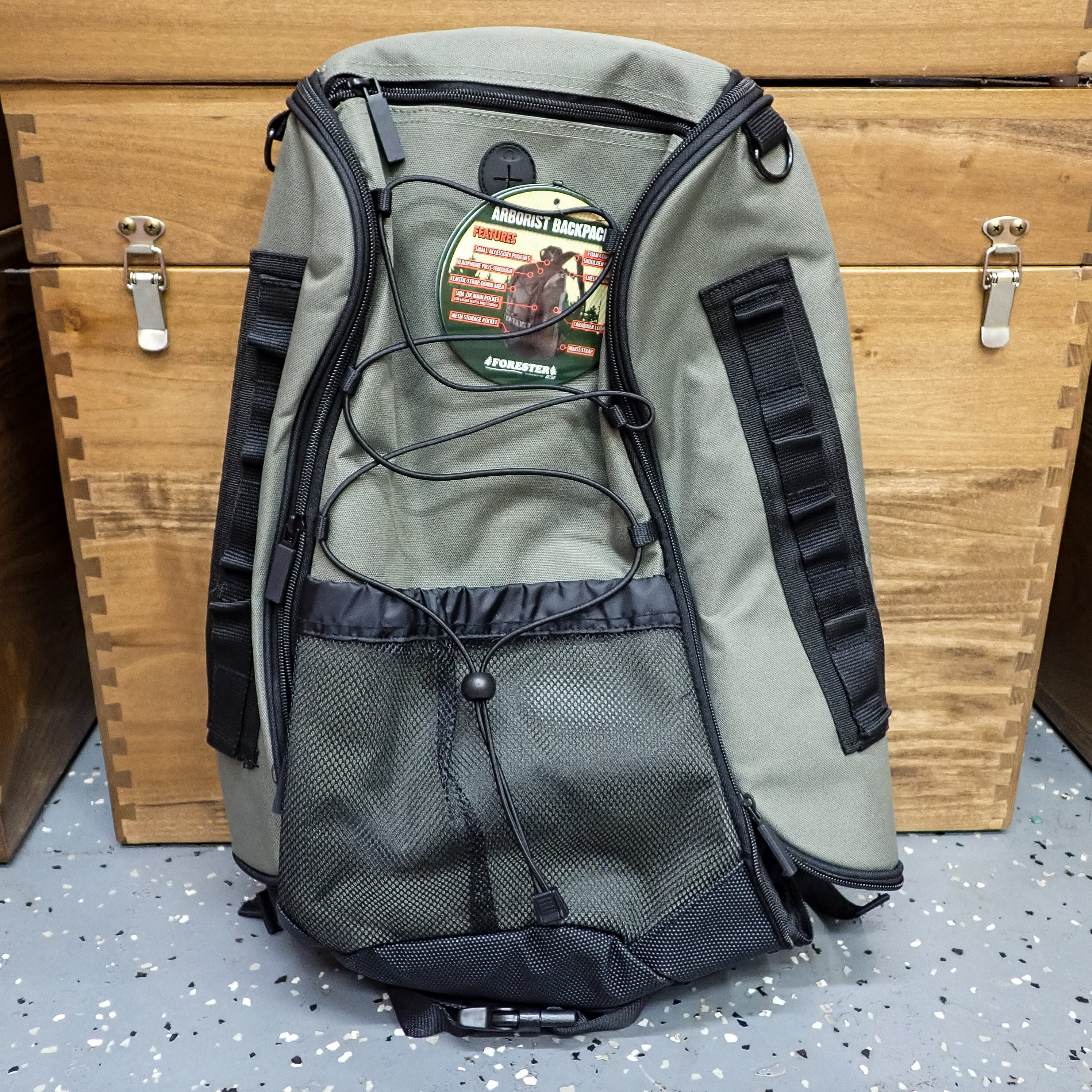 FORESTER ARBORIST OUTDOORSMAN ULTIMATE BACKPACK - Saw Salvage