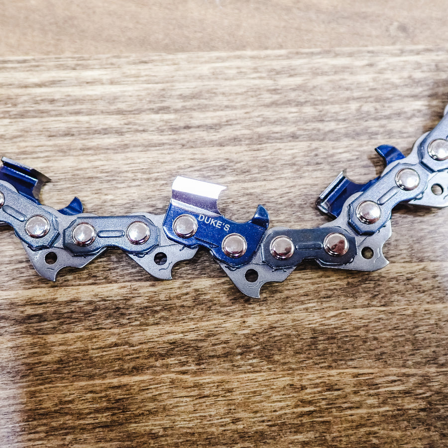 THE DUKE'S PROFESSIONAL HARD CHROME 3-PACK FULL-CHISEL CHAINSAW CHAIN ...
