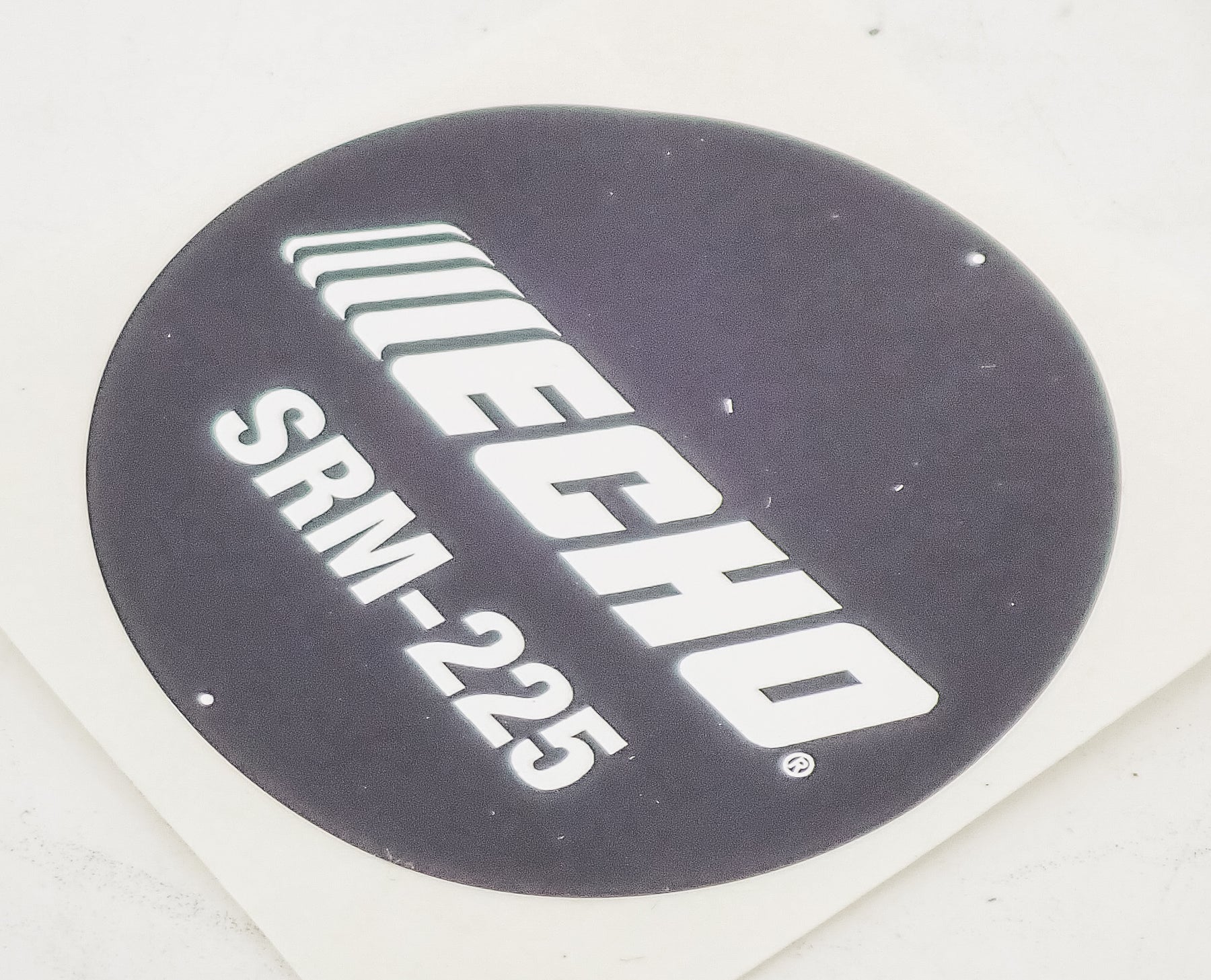 GENUINE ECHO STARTER LABEL DECAL FITS SRM-225 X548000010 - Saw Salvage