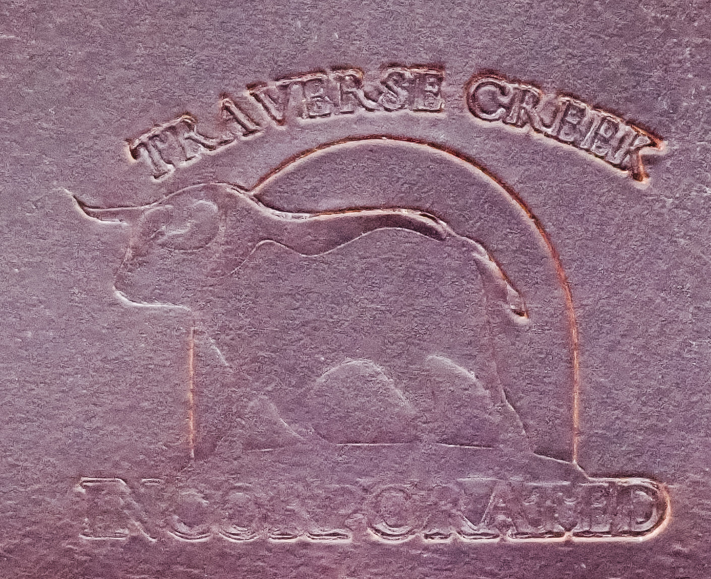 THE DUKE'S HANDMADE LEATHER LOGGER'S WEDGE FILE TOOL POUCH - Saw Salvage