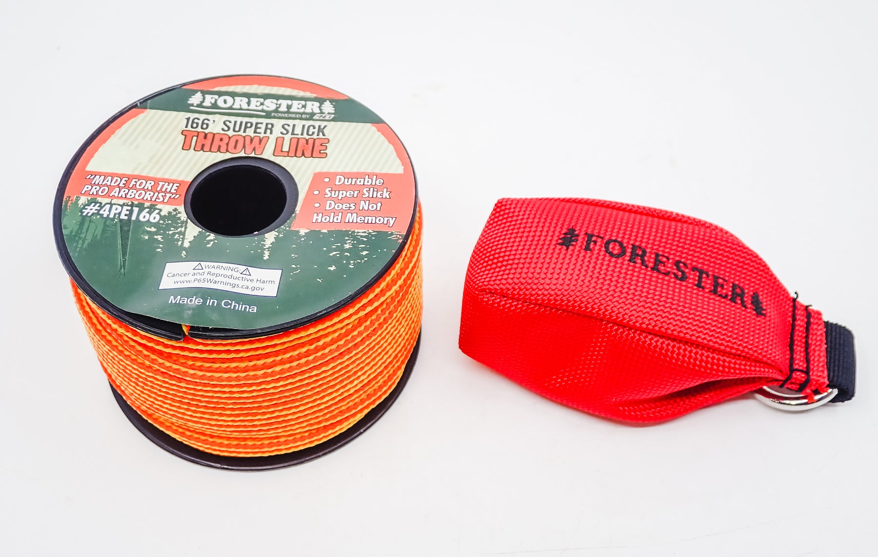 FORESTER ARBORIST SUPER SLICK THROW LINE AND 15OZ BAG - Saw Salvage