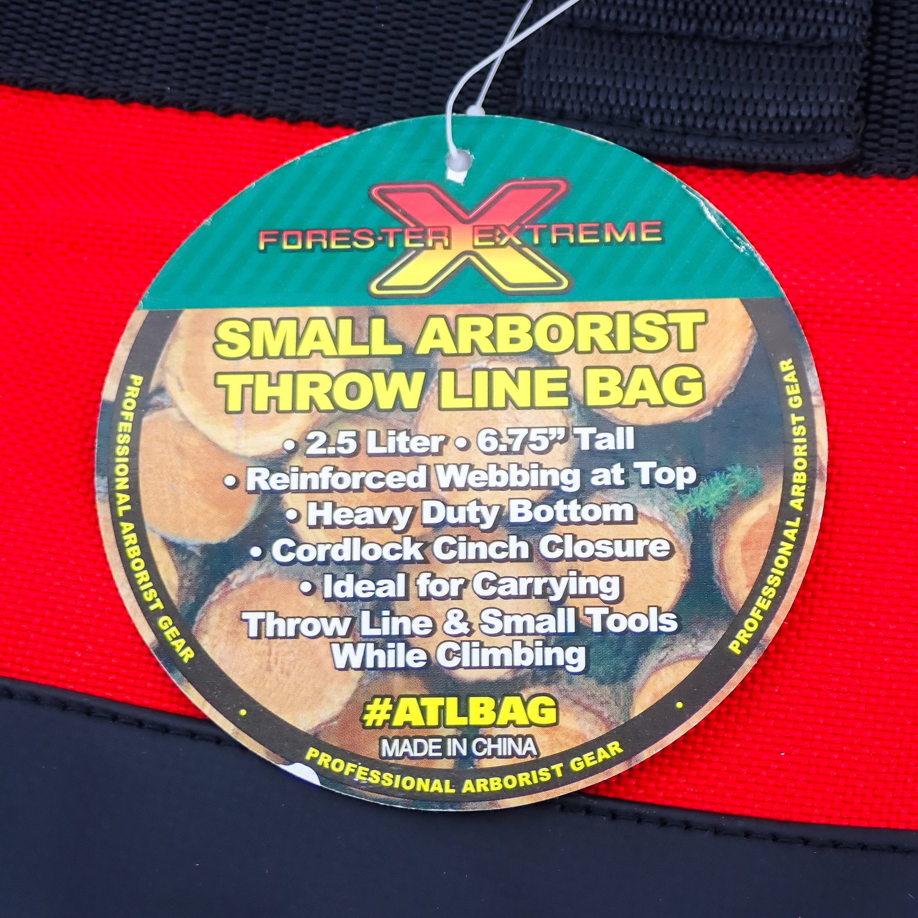 FORESTER SMALL REINFORCED HEAVY DUTY ARBORIST THROW LINE BAG - Saw Salvage