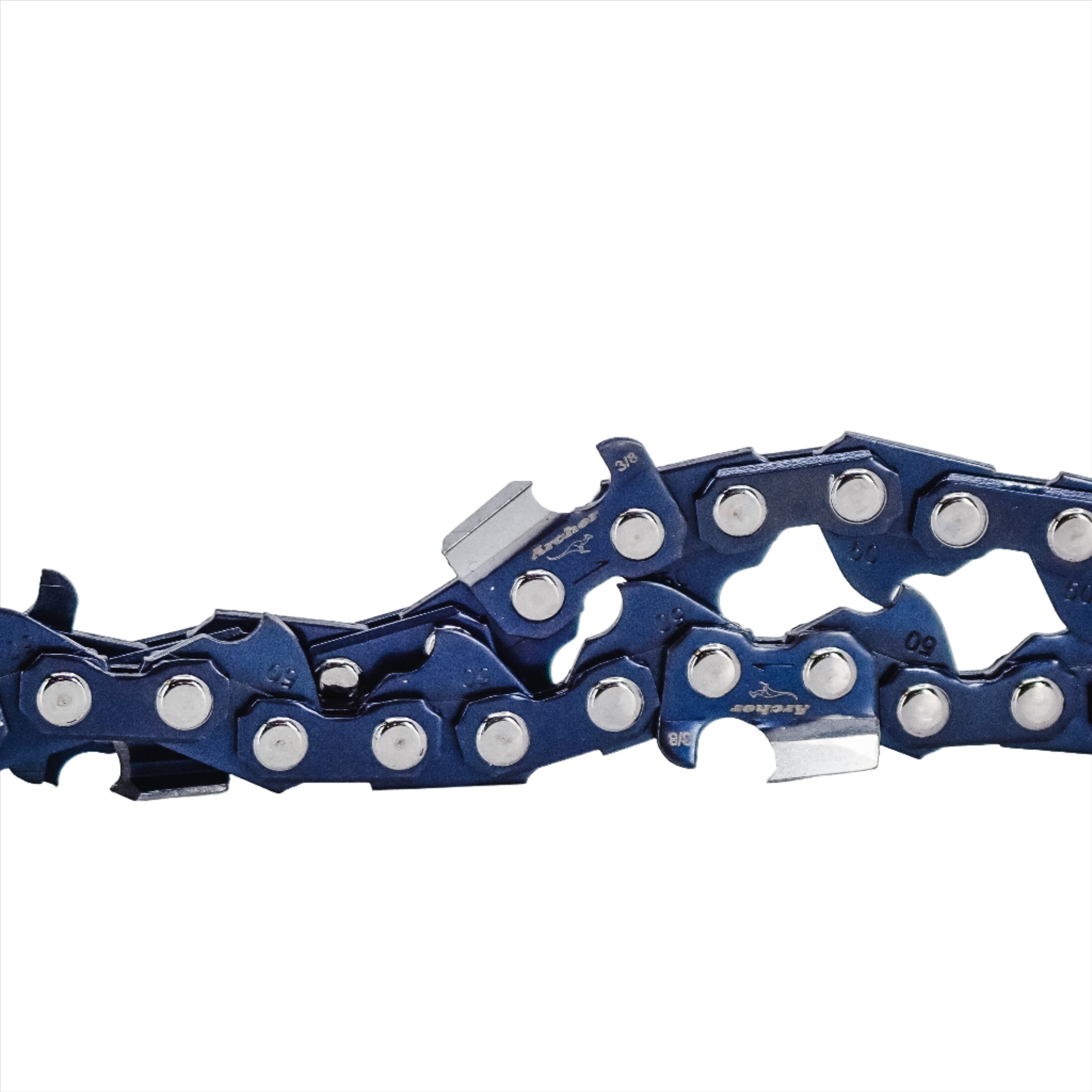 ARCHER FULL CHISEL SKIP TOOTH PROFESSIONAL CHAINSAW CHAIN 3/8 .050 84D ...