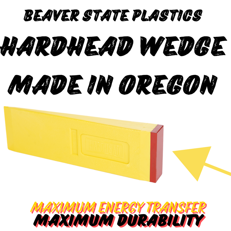 BEAVER STATE PLASTICS FELLING FORESTRY WEDGES -- MADE IN USA - Saw Salvage