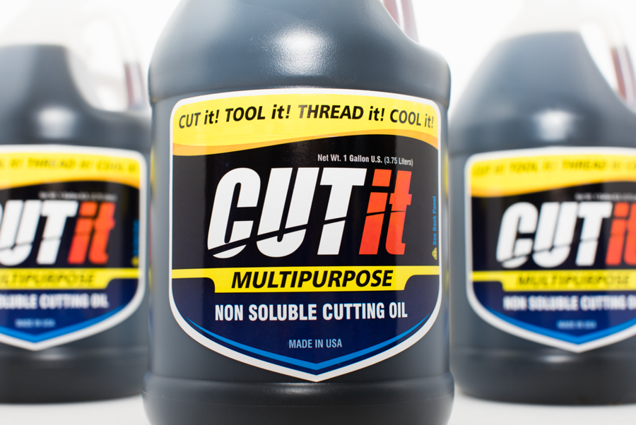 CUT-IT PREMIUM MACHINING NON-SOLUABLE CUTTING OIL 4 GALLONS - Saw Salvage