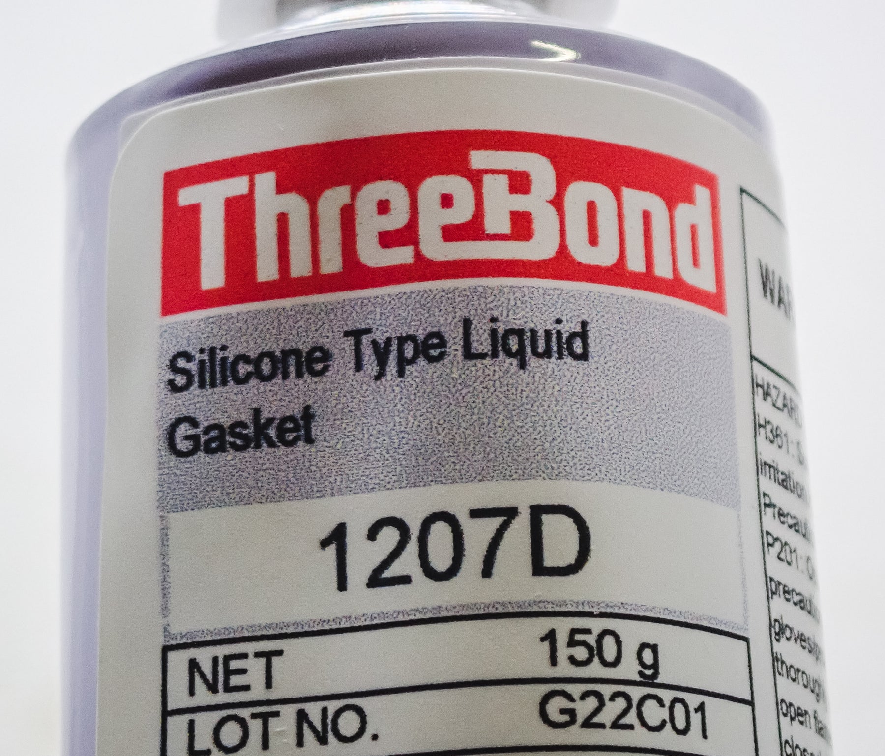 GENUINE THREEBOND 1207D GASKET MAKER FOR CHAINSAWS 150G TUBE X68600000 ...