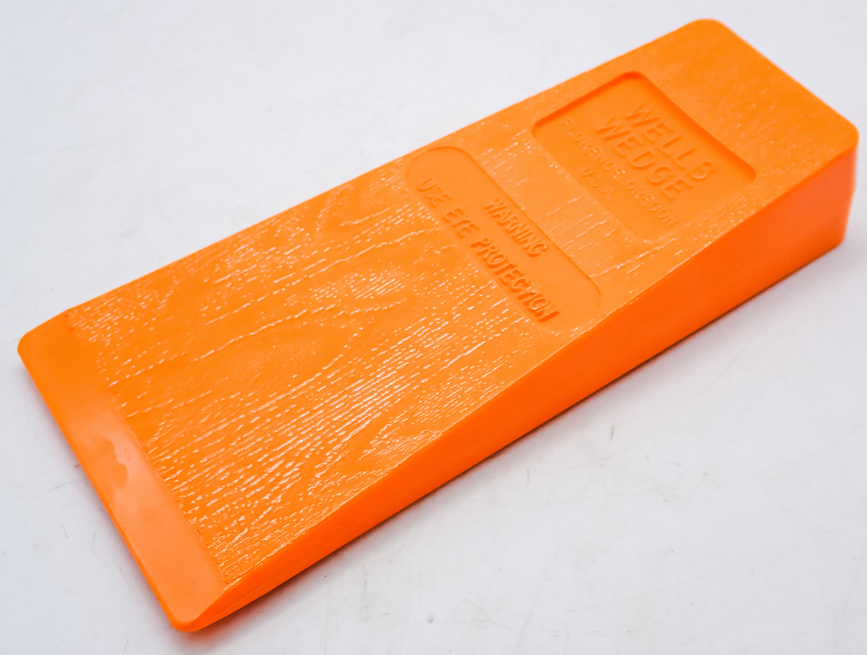 WELLS CHAINSAW FIREWOOD FELLING WEDGE 8 INCH MADE IN USA - Saw Salvage