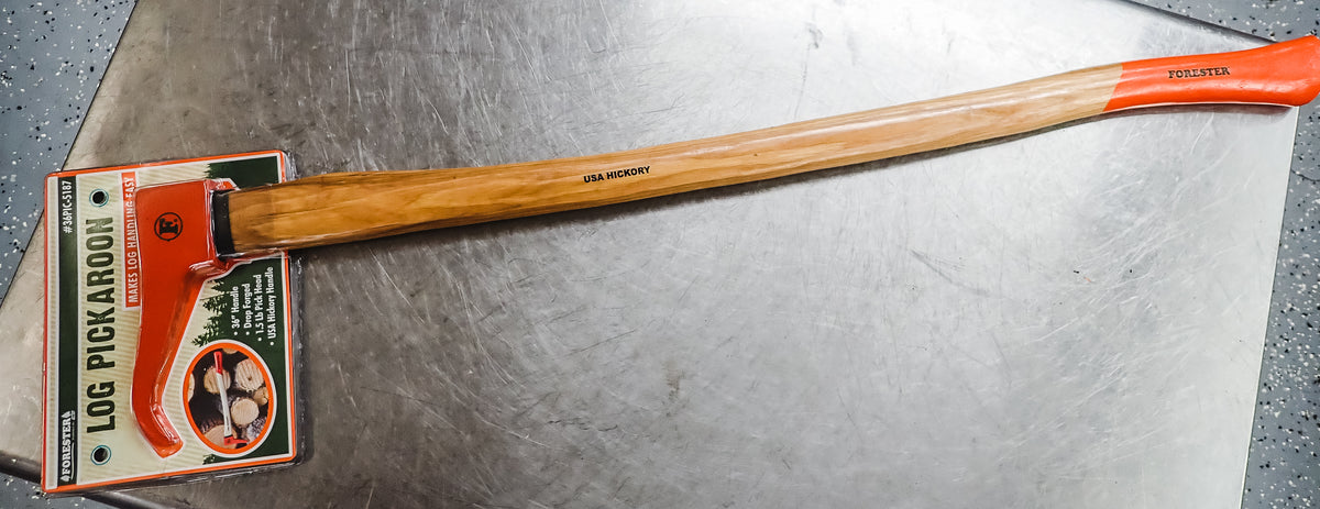 FORESTER LOG HANDLING PICKAROON 36" HICKORY HANDLE – www.SawSalvage.co ...